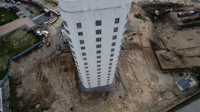 Квартал "Беринг" в Новосибирске - Ход строительства  Август 2024