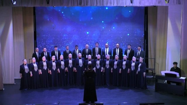 Дмитрий Бортнянский «Слава, Слава Богу в вышних». Исполняет Майинский народный хор им.Н.Н.Васильевой