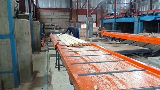 ЛЕСОПИЛЬНАЯ ЛИНИЯ Триумф в Работе (производительность до 100 м3/смену)