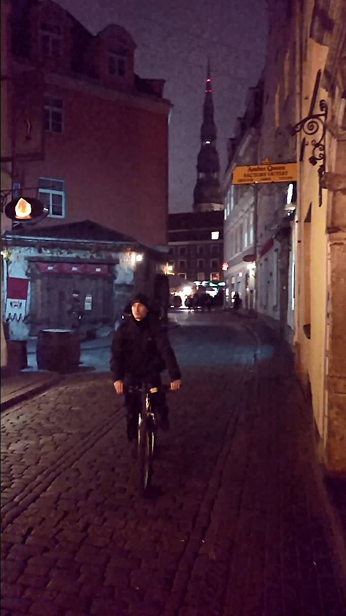 Рига вечером - Старый город