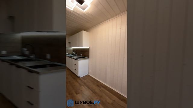 Готовый дом из морского контейнера.