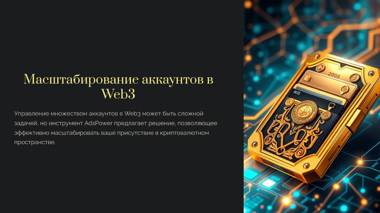 Масштабирование аккаунтов