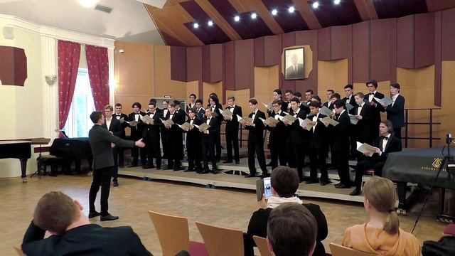 АХИ им В.С.Попова, Государственный экзамен по дирижированию, 29.05.2021, хор юношей