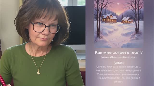 Как мне согреть тебя ...