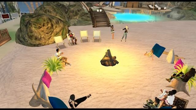 Каникулы в Мексике.Second Life.Последний приход участников.