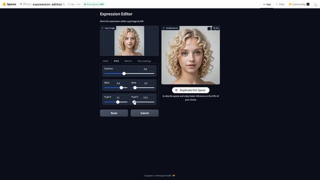 Нейросеть face edit