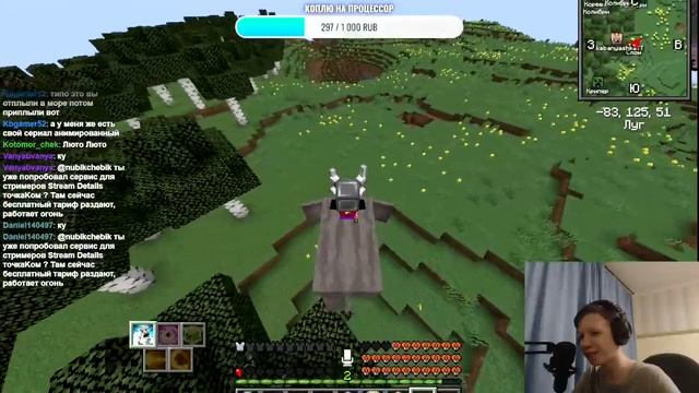 Нубик Чёбик играет с модами, вернул ресы, залутали лабиринт