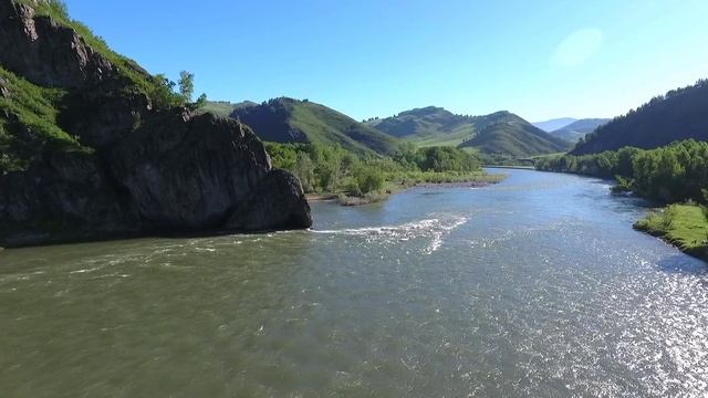 Алтайский край.  Долина реки  Чарыш. Июль, 2023г.   Любимые, родные места моего детства.