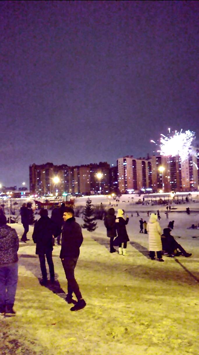 Новый год в Кудрово (Лен. обл)