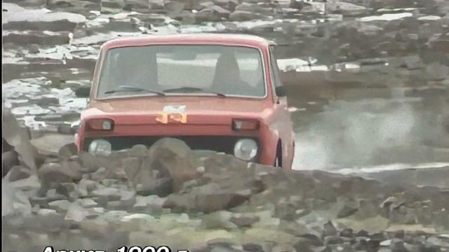 Обычная «Нива» 15 лет проработала в Антарктиде - с 1990 по 2005 гг.