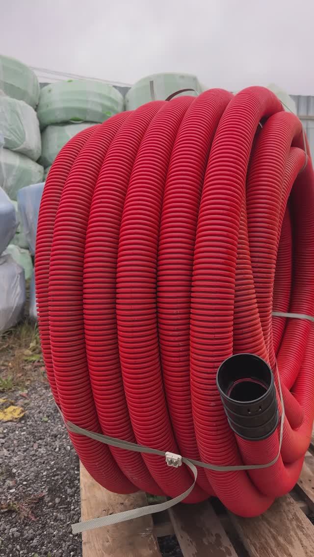 Труба ПНД 63 мм, 50 (м) гофрированная двустенная