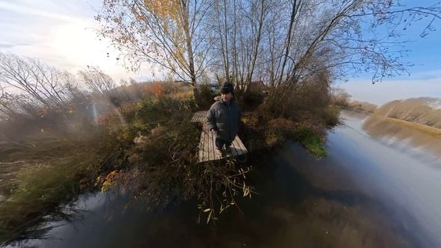 Осень на даче. (Insta360 x4)