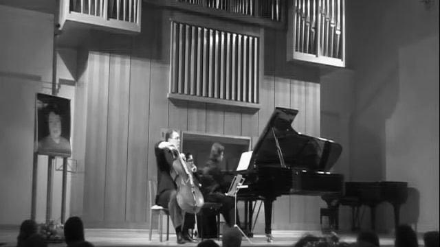 Rakhmaninov cello sonata. 3 movement. Lifanovsky/Katsnelson