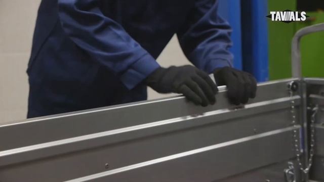 Установка тента H500 на автомобильный прицеп СТАРТ А2012.