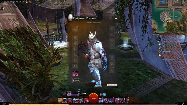 Zeghai of the Lost, Mist weapons (Mistcleaver, Mistbreaker, Mistrender) (Guild Wars 2)