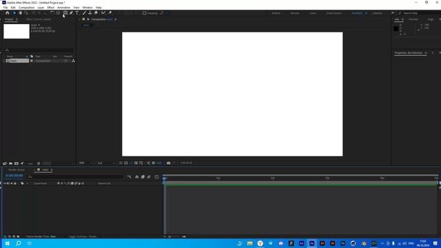 Вебинар №3. Основы анимации. Теория. Моушн Дизайн. Начальный интерфейс Adobe After Effects.