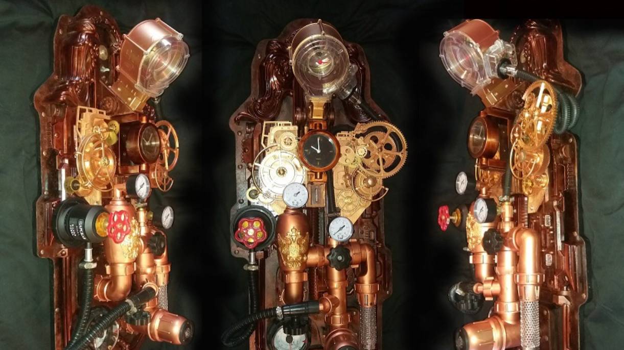 Steampunk Art часы Бетельгейзе