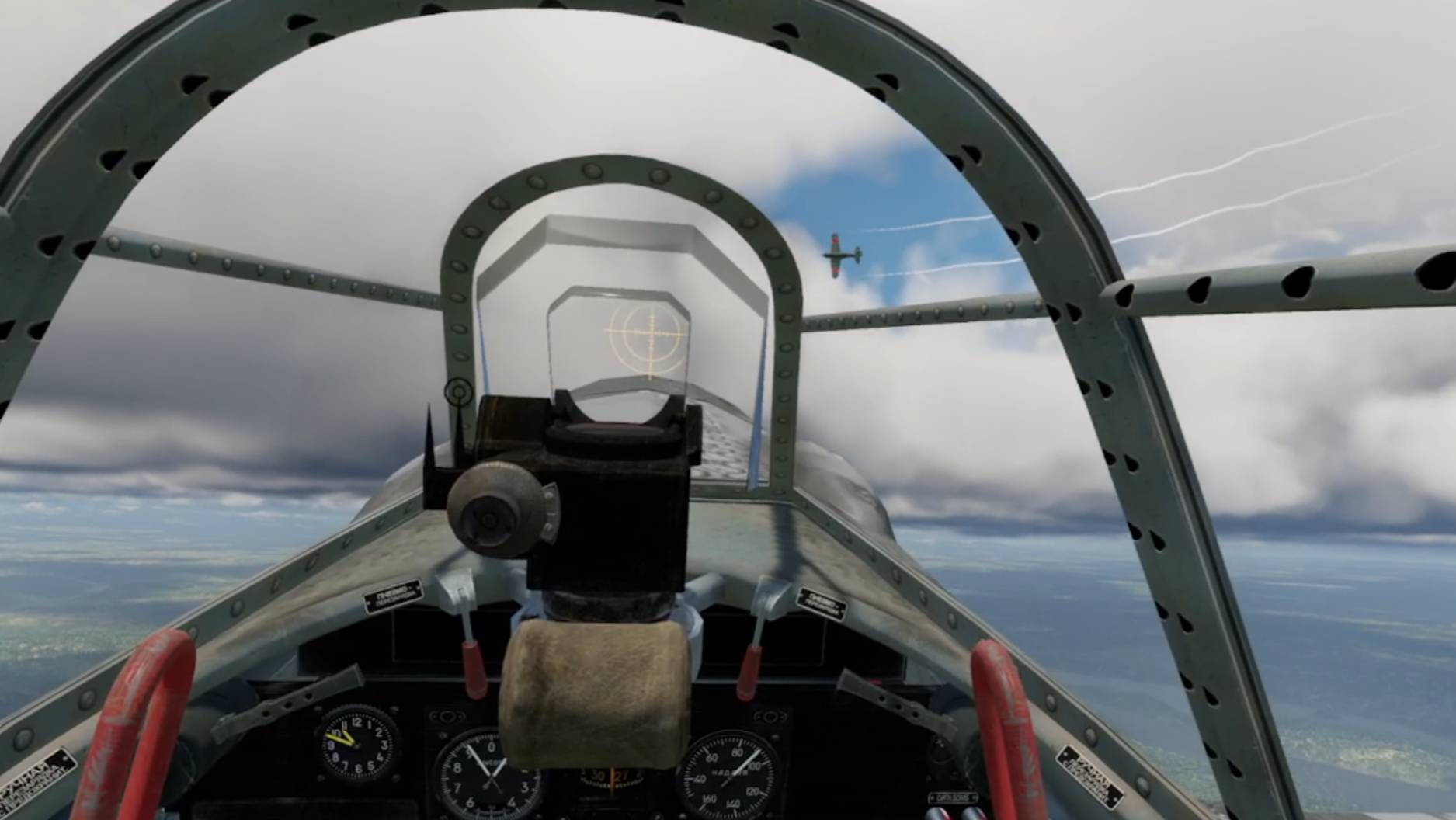 Воздушные бои на советских истребителях в режиме симуляторных боев БР 4.3-5.0