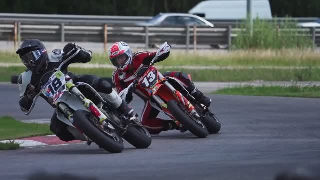 Мотоспорт на картодроме Лидер (Подольск)