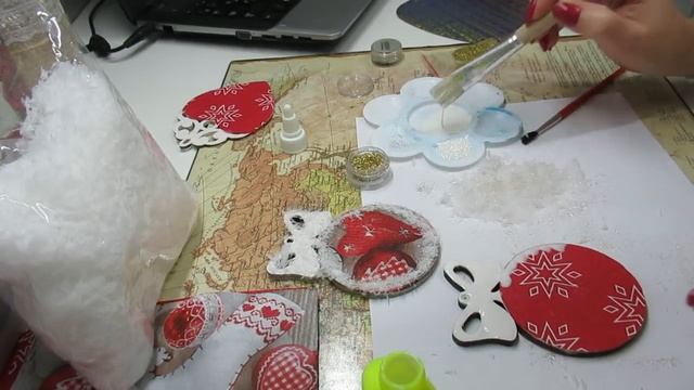 Игрушки на елку! Мастер класс!