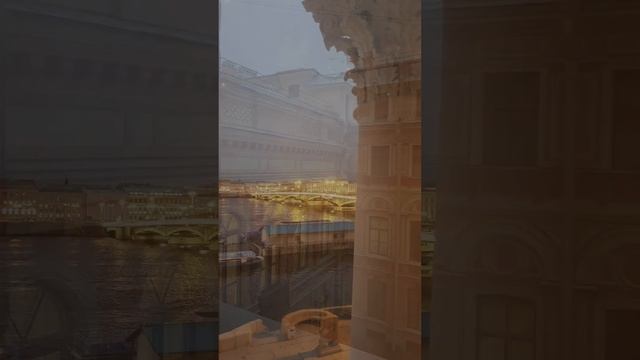 Ночные окна Петербурга.