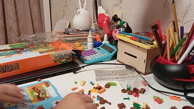 строим лего рынок с бибой и бобой