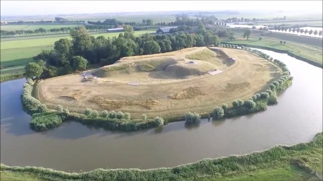 Всемирное наследие Юнеско.Fort Spijkerboor.