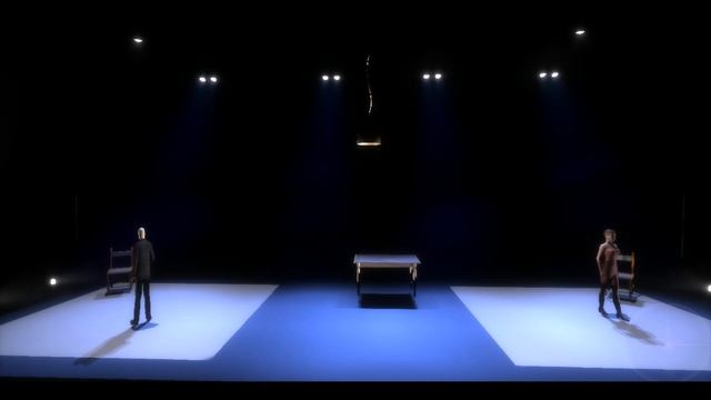 Модель света для спектакля "Комната для двоих"