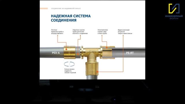 ПК Контур. Трубопроводы PE-RT/PEX-A. Инженерный форум 2021