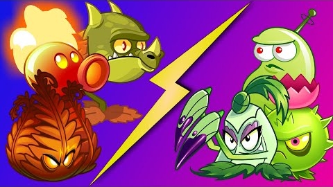 Огненные растения vs Пронзающие. Первый чемпионат PvZ Дичи. Четвертьфинал 1