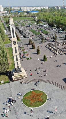Мемориальный парк Победы в Казани