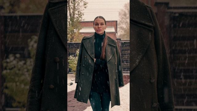 первый снег