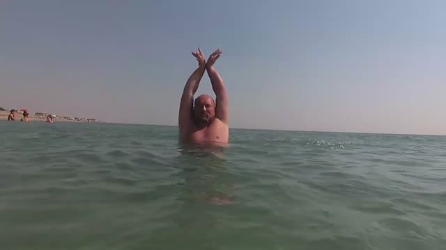 Озеро Сасык - Розовое озеро город Саки.  Евпатория. Крым.