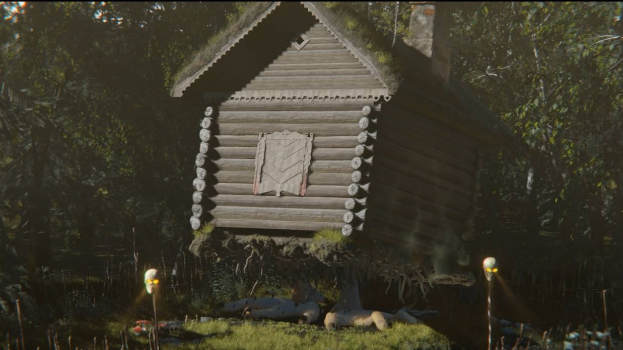 Избушка Blender