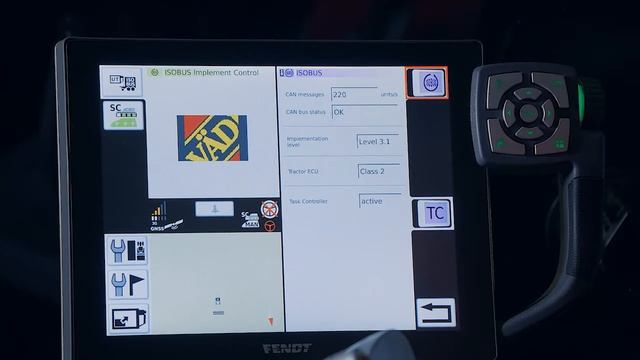 Tempo.  ISOBUS Task Control - Fendt Vario Terminal 10 4. Инструкция быстрого запуска.