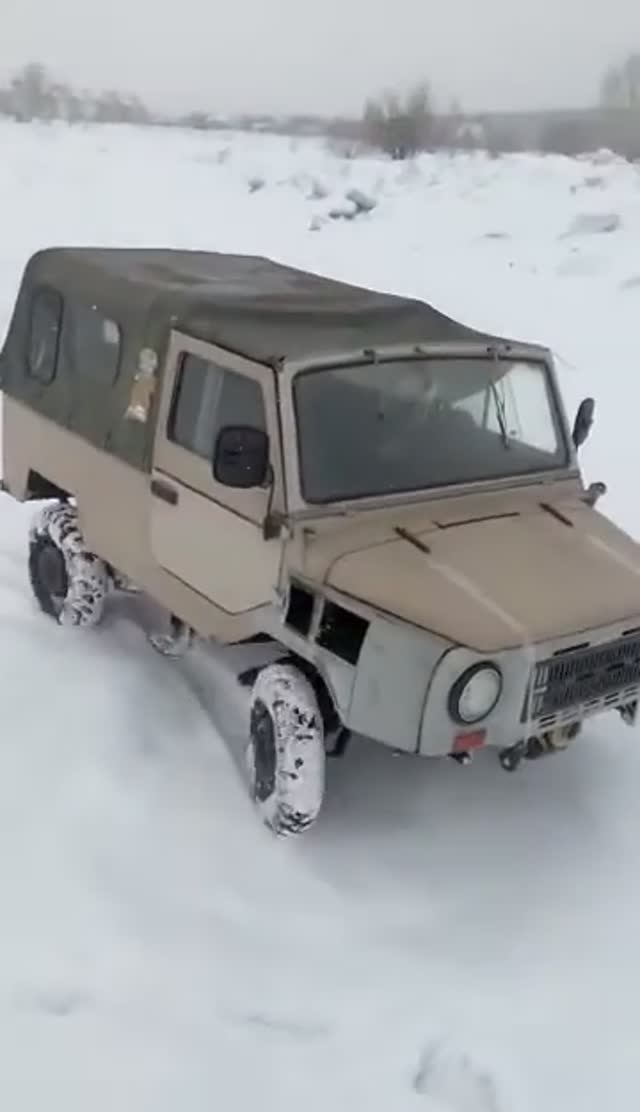 ЛуАЗ дизель! Первый выезд за 10 лет простоя!