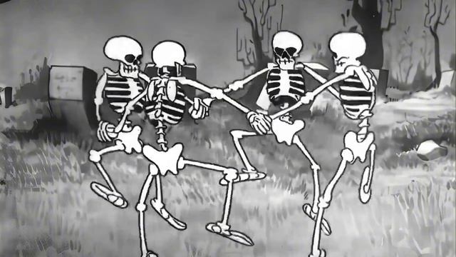 Techno Mix 2024 - Classic Cartoon Skeleton Dance By Monkey Dealer