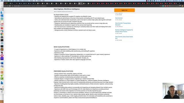 DATALEARN МОДУЛЬ 1-8: ОБЗОР ВАКАНСИЙ НА INDEED, LINKEDIN, AMAZON и HH.RU