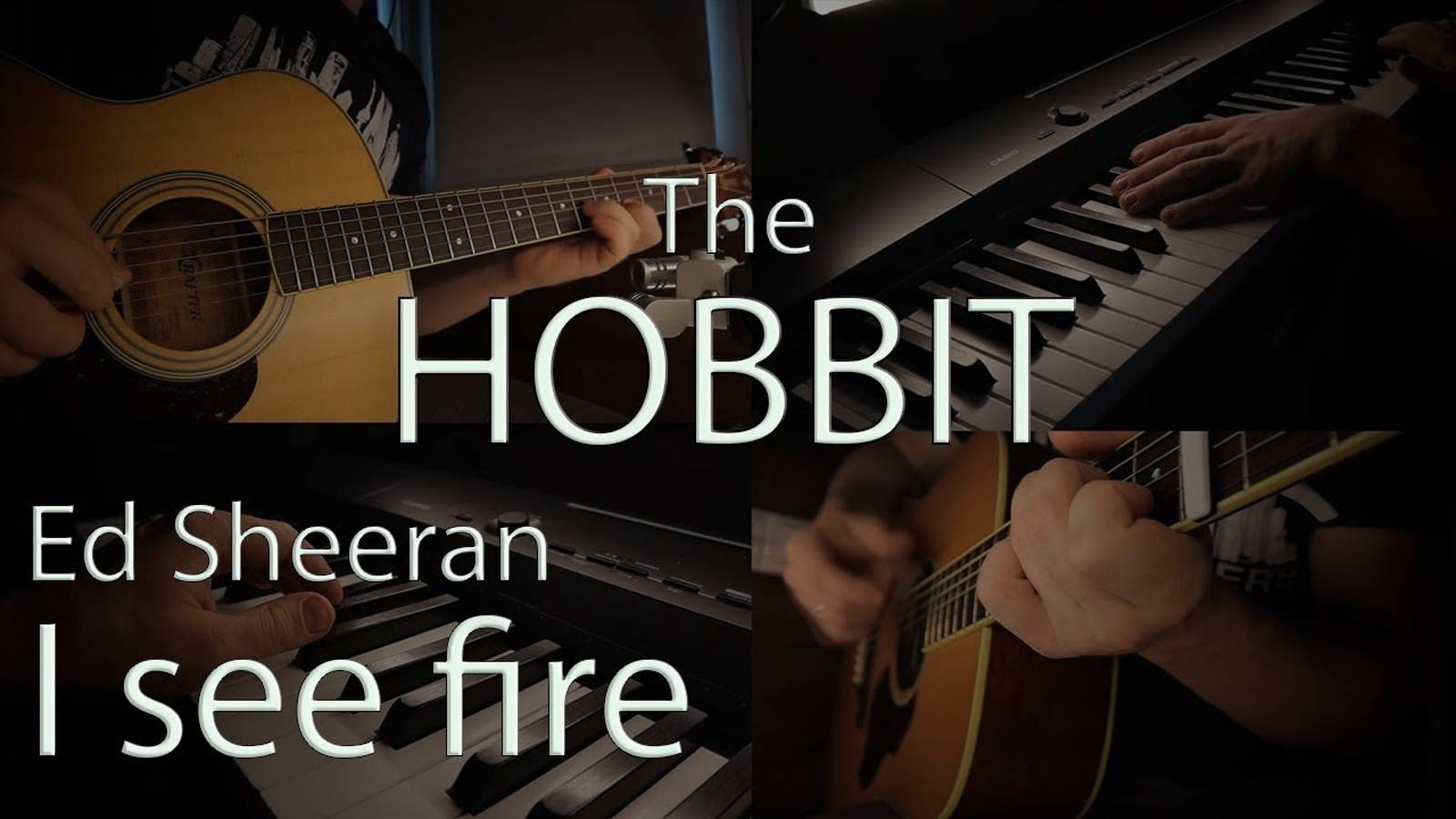 Ed Sheeran - I See  Fire - The Hobbit / Instrumental Cover