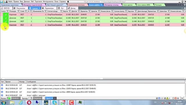 Алгоритмическая торговля в TSLab. Саро Микаелян - Курс 2. Занятие 14 / TSLab - Торговые роботы
