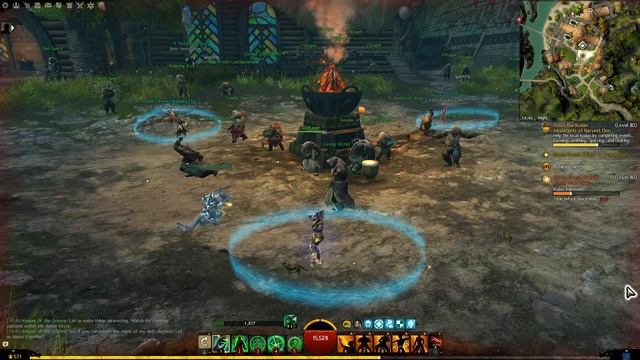 Lowland Shore - Dance among the kodan & Savant of Dance achievement (Guild Wars 2)