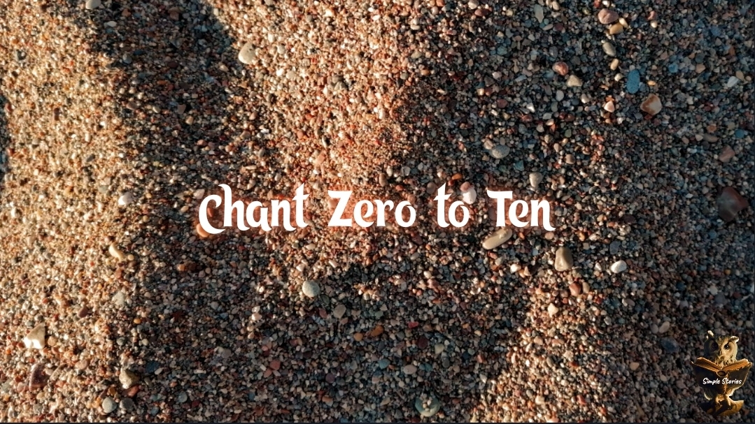 Chant Zero to Ten. English Numbers