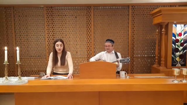 Каббалат Шаббат, раввин Леонид Бимбат, Дмитрий Карпенко, Александра Финкельштейн