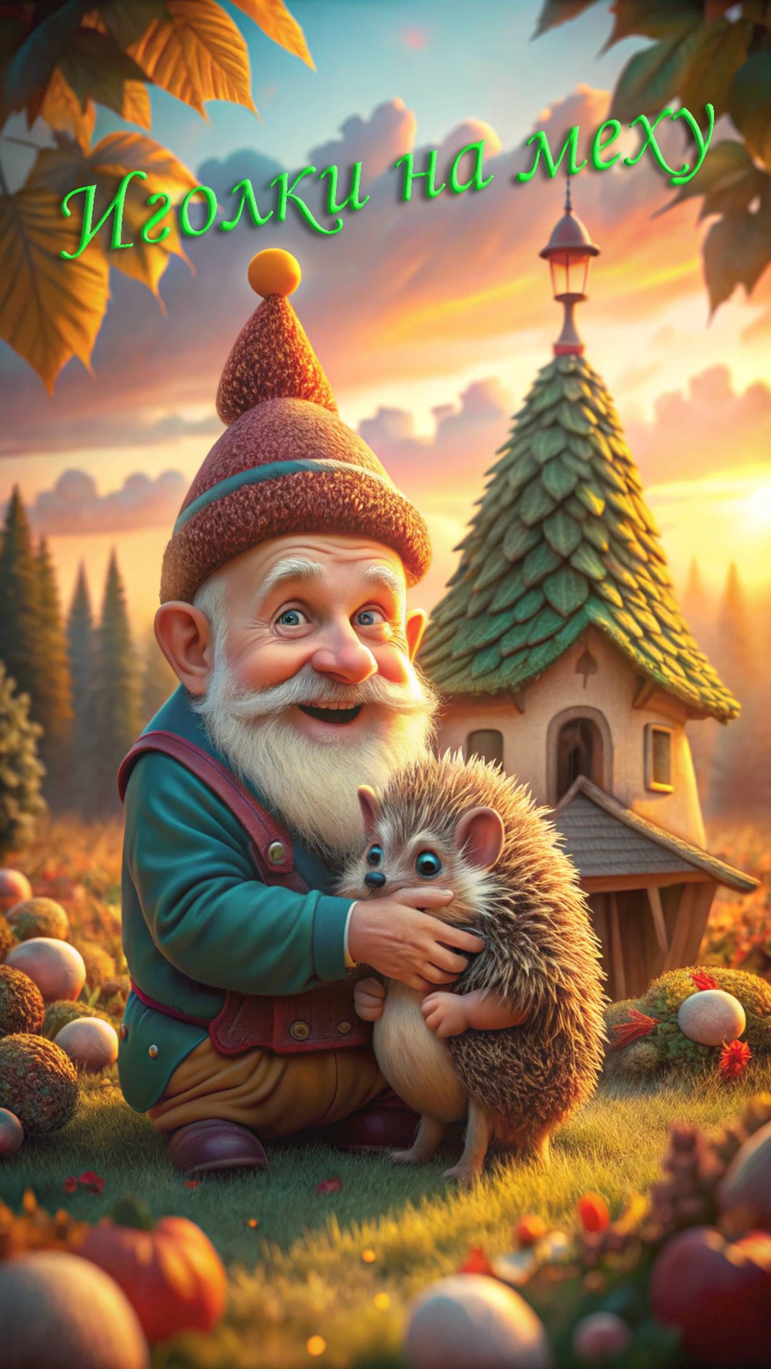 -Что ж ты Ёж, такой колючий? -Это я на всякий случай, знаешь, кто мои соседи, лисы, волки и медведи