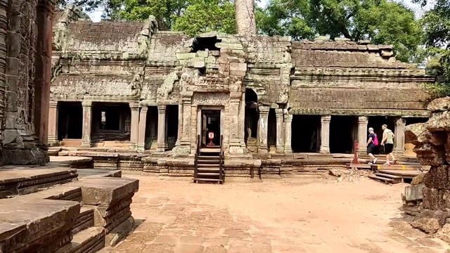Камбоджа - храмовый комплекс Ангкор Ват, Та Пром, Ангкор Тхом, Байон
