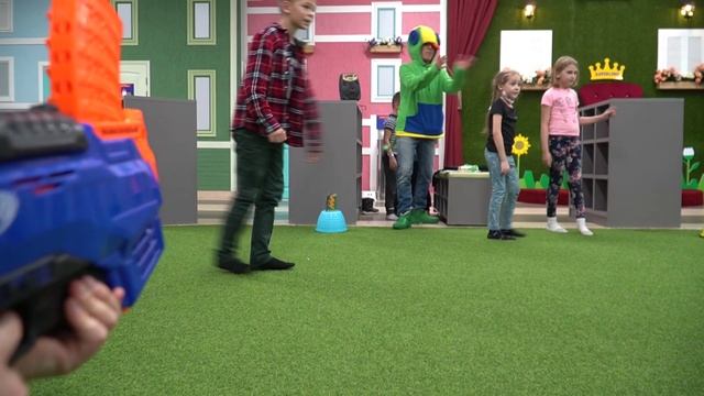 Аниматор на детский праздник Бравл Старс ЛЕОН (репортаж)