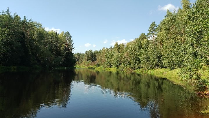 Сплав по янтарной реке. День 4