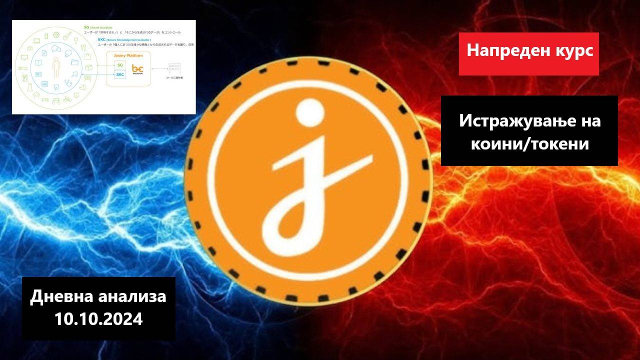 Истражување на Коини/Токени - JasmyCoin JASMY 11.10.2024
