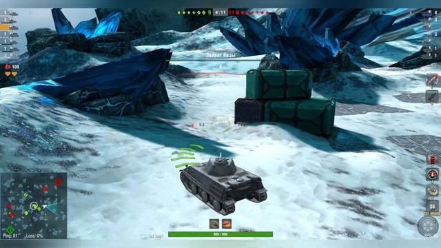 Дрифт фонк в Tanks Blitz #рекомендации