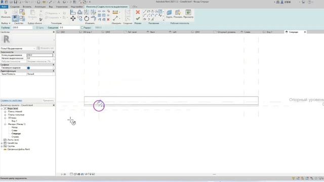 Бревно для сруба в Revit.